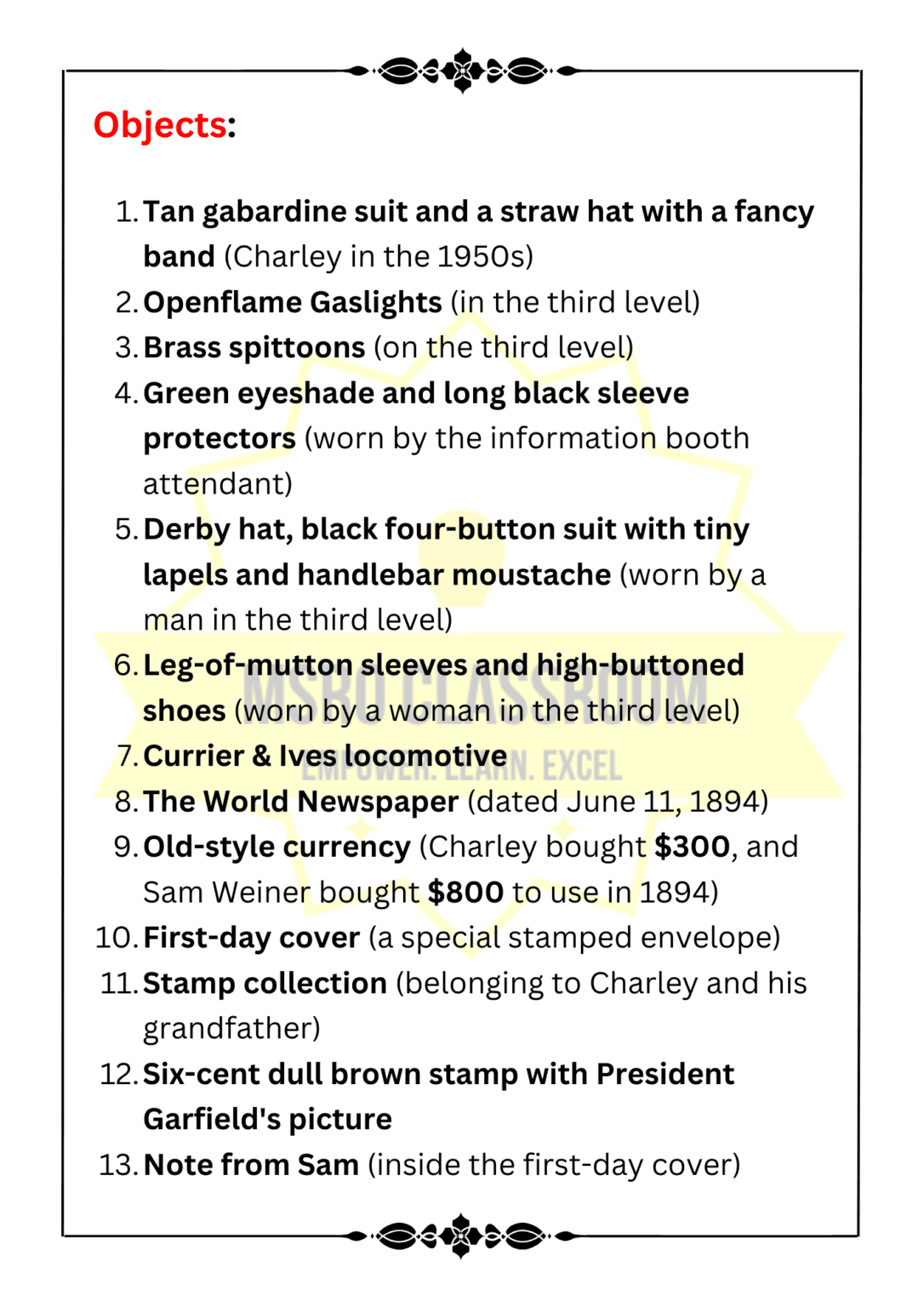 Class 12- Vistas "The Third Level" Full Explanation - MSRO CLASSROOM
