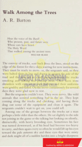 A.R. Barton-Author Of Class 12 "Going Places" - MSRO CLASSROOM