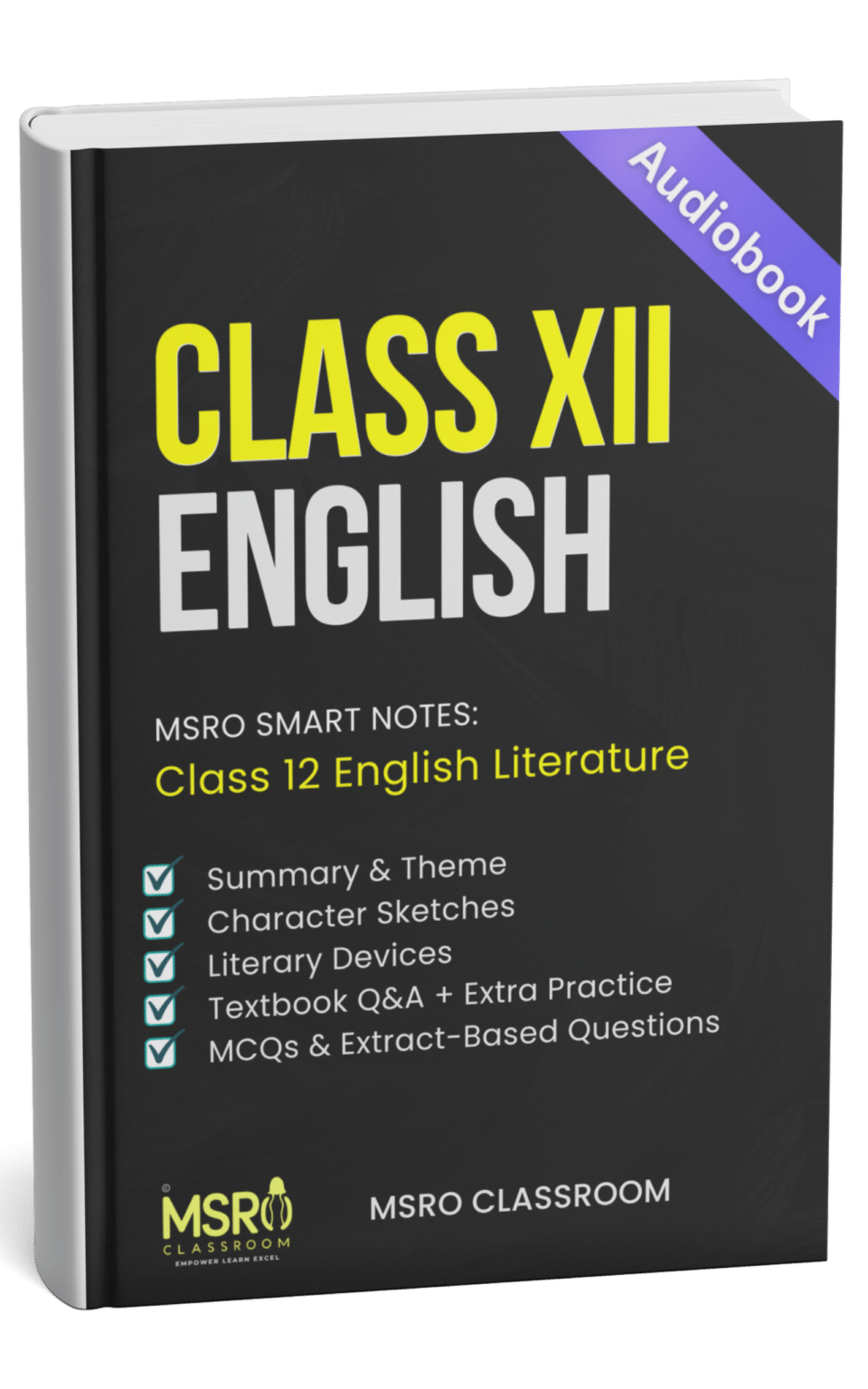 Class 12 English: Notes, Guides, Books & Audiobooks - MSRO CLASSROOM